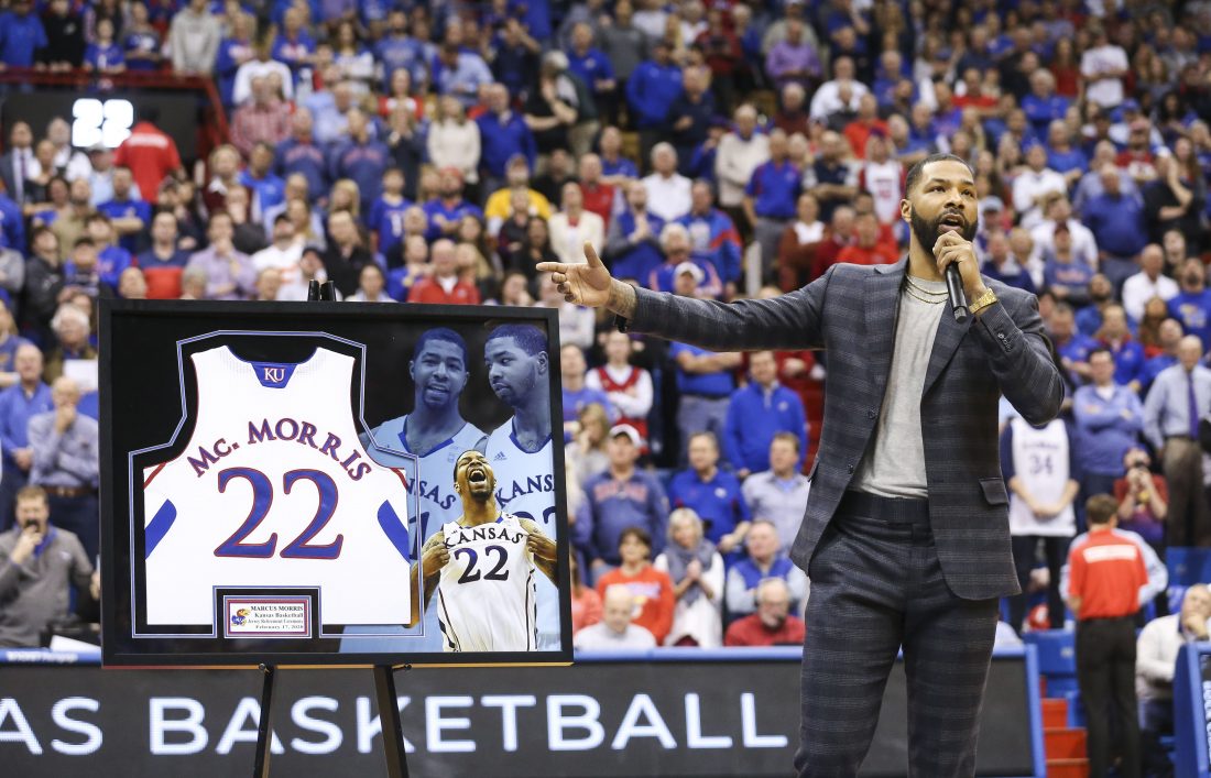 Notebook: Marcus Morris calls jersey retirement ‘special’ during ISU ...
